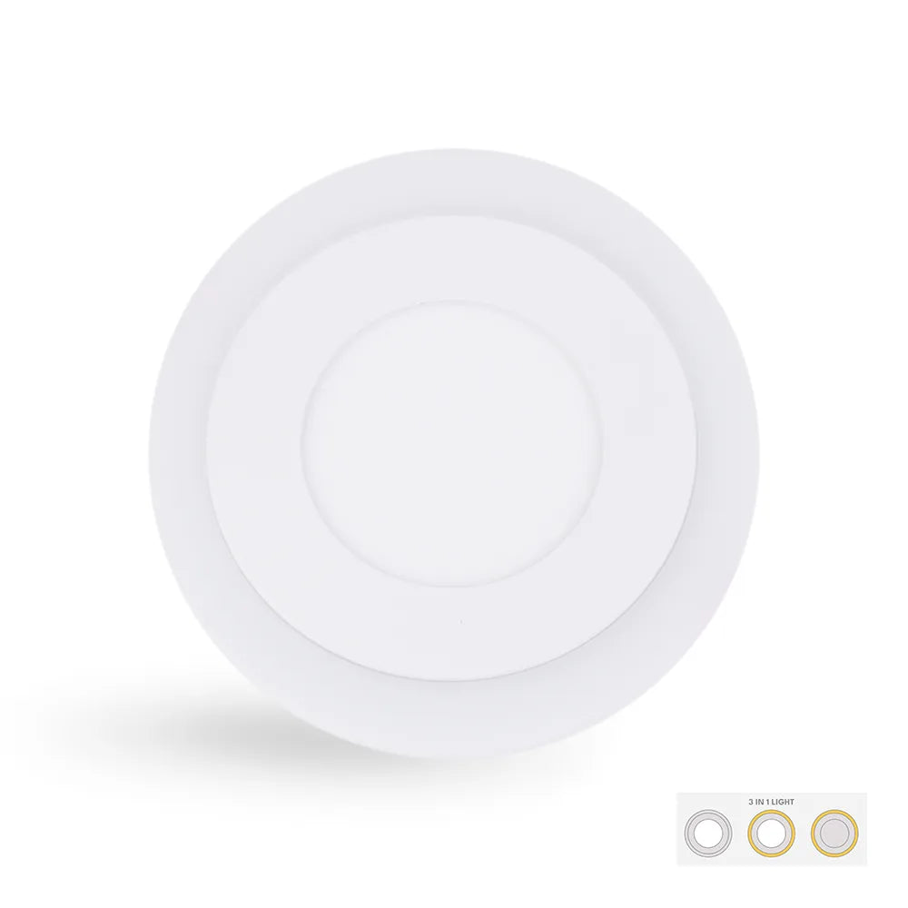 Sanying LED Panel Light Round 3+3W – Sonee Hardware