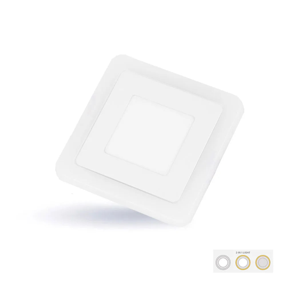 Sanying LED Panel Light Square 3+3W – Sonee Hardware