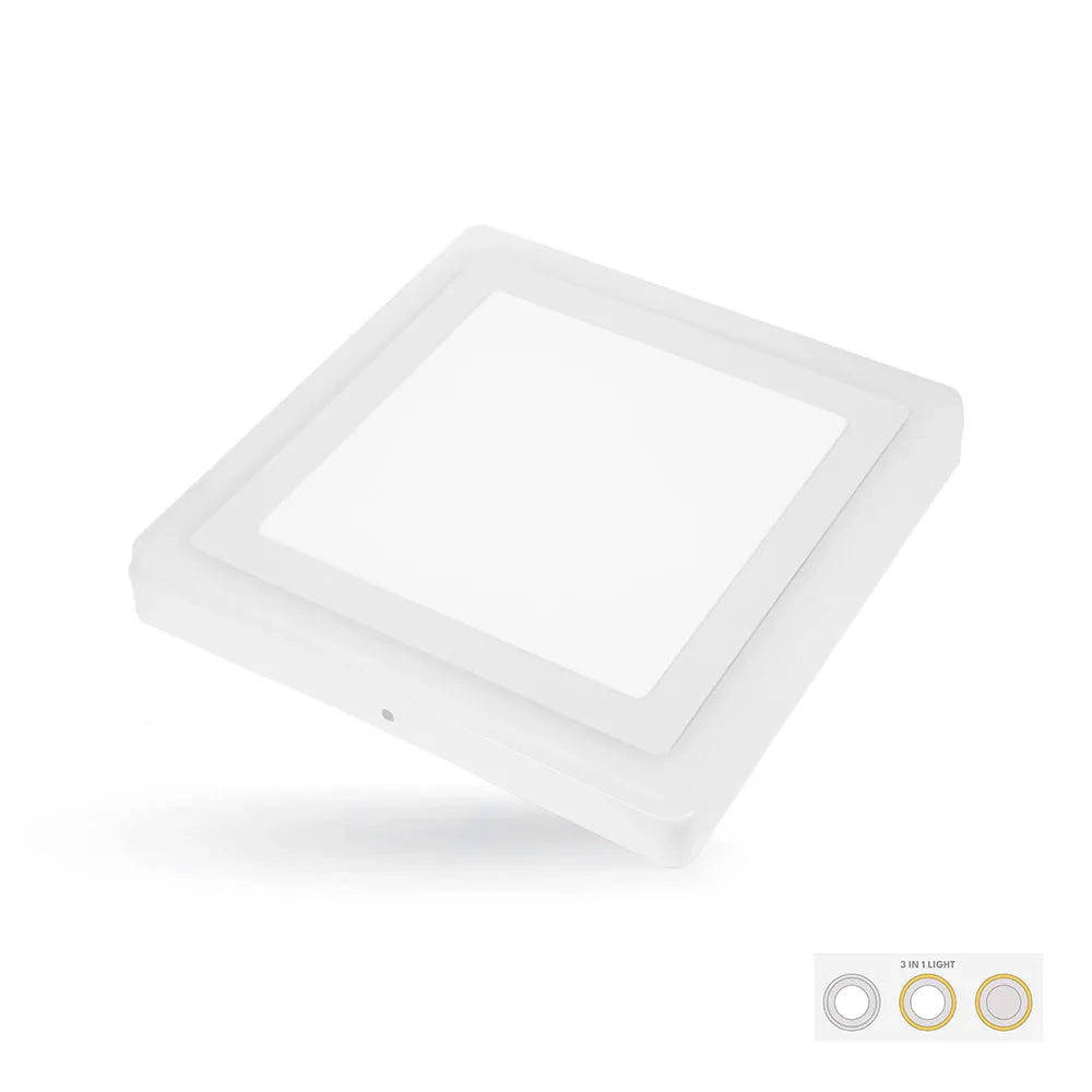 Sanying LED Ceiling Light Square 18+6W – Sonee Hardware
