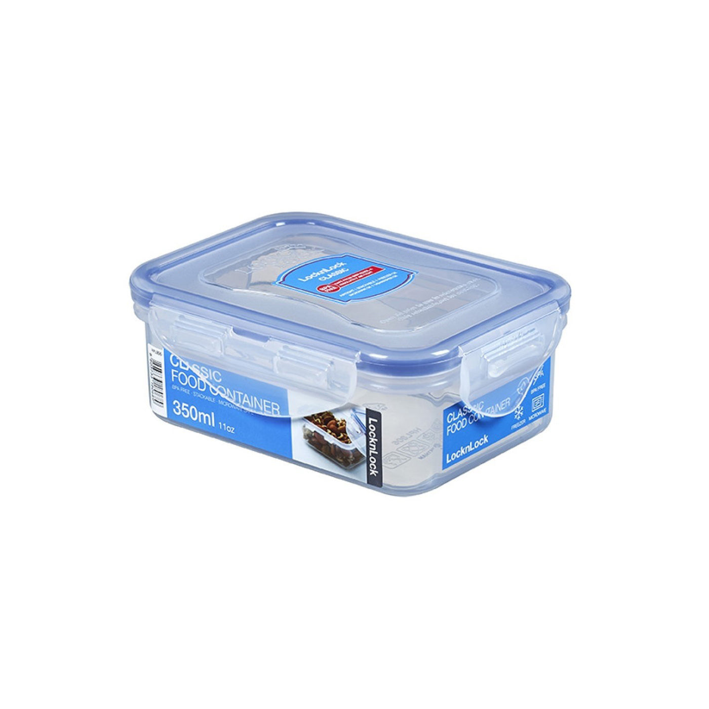 Lock & Lock Classic Rectangular 350ml HPL806 Food Container – Sonee ...